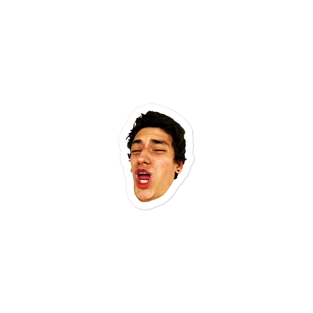 Sam Tabor Face Sticker – Sam Tabor Store Sam Tabor Face Sticker – Sam Tabor Store